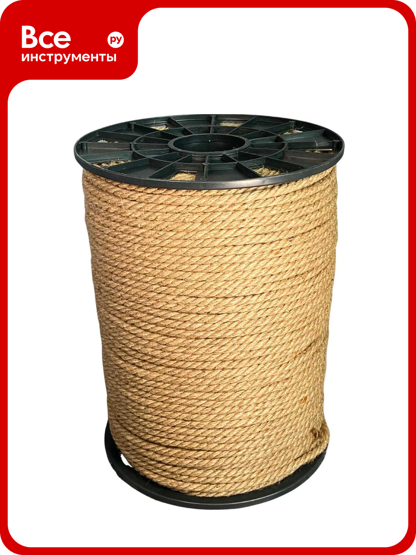 Канат джутовый ООО Оптхозторг 6 мм - 240 м 0486240