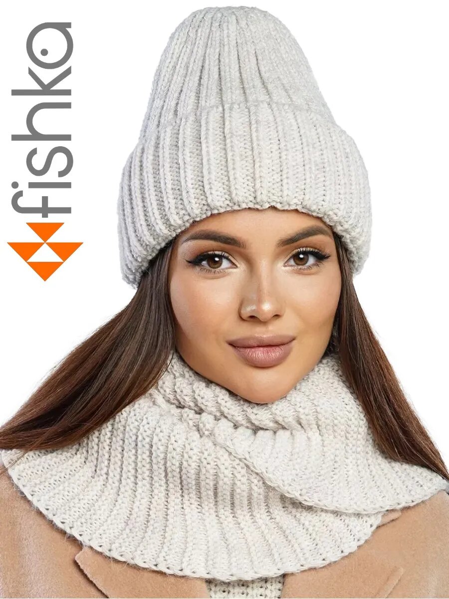 Шапка-бини для женщин