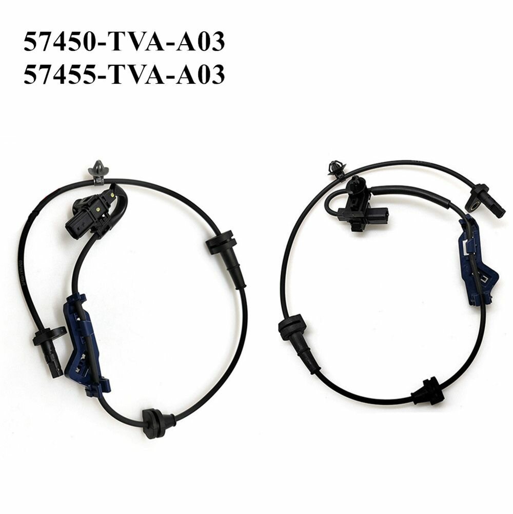 2 датчика скорости колес abs черного цвета, передний левый и правый, для honda accord 2018-2021