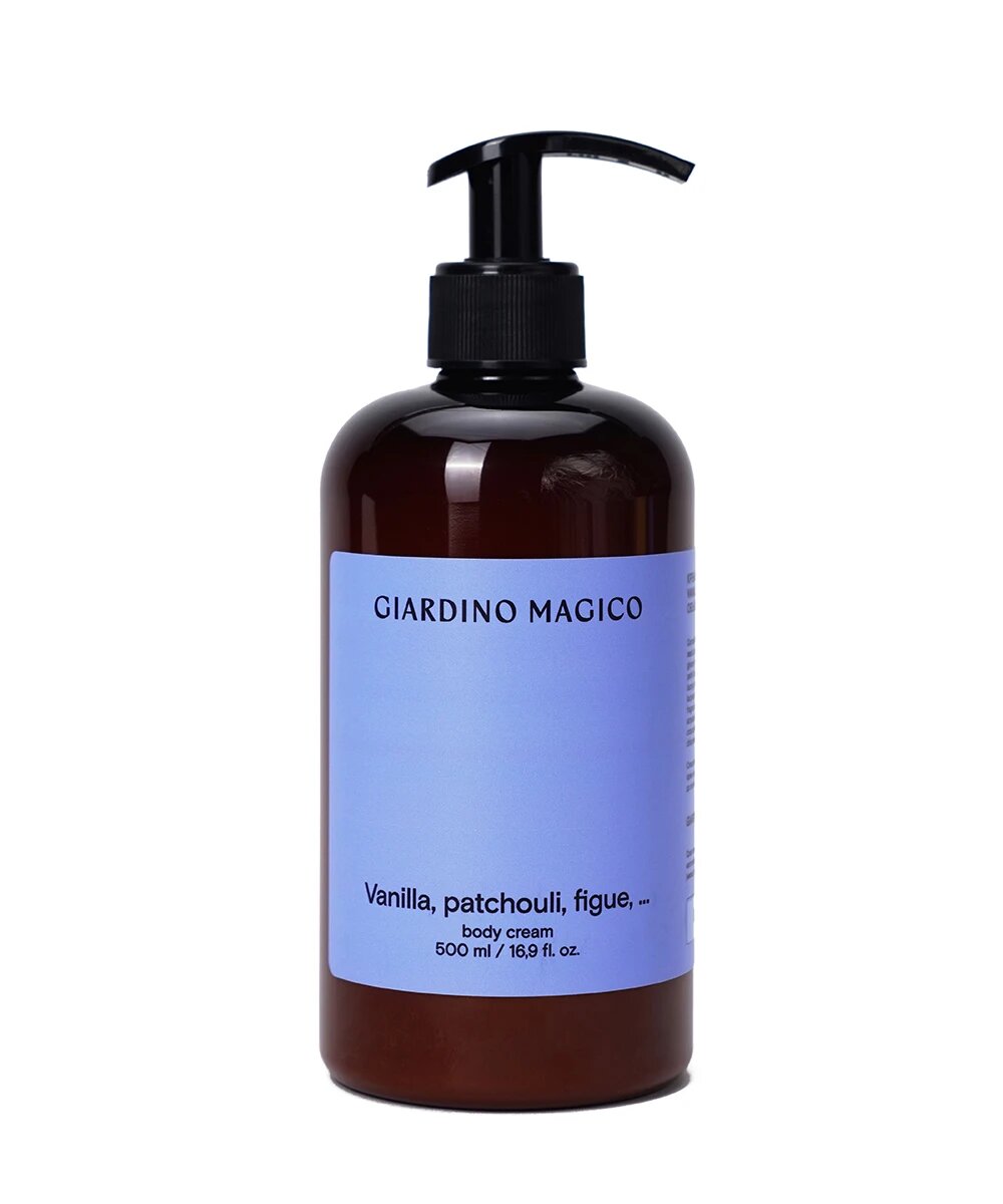 Крем для тела GIARDINO MAGICO VANILLA, PATCHOULI, FIGUE, , 500 мл