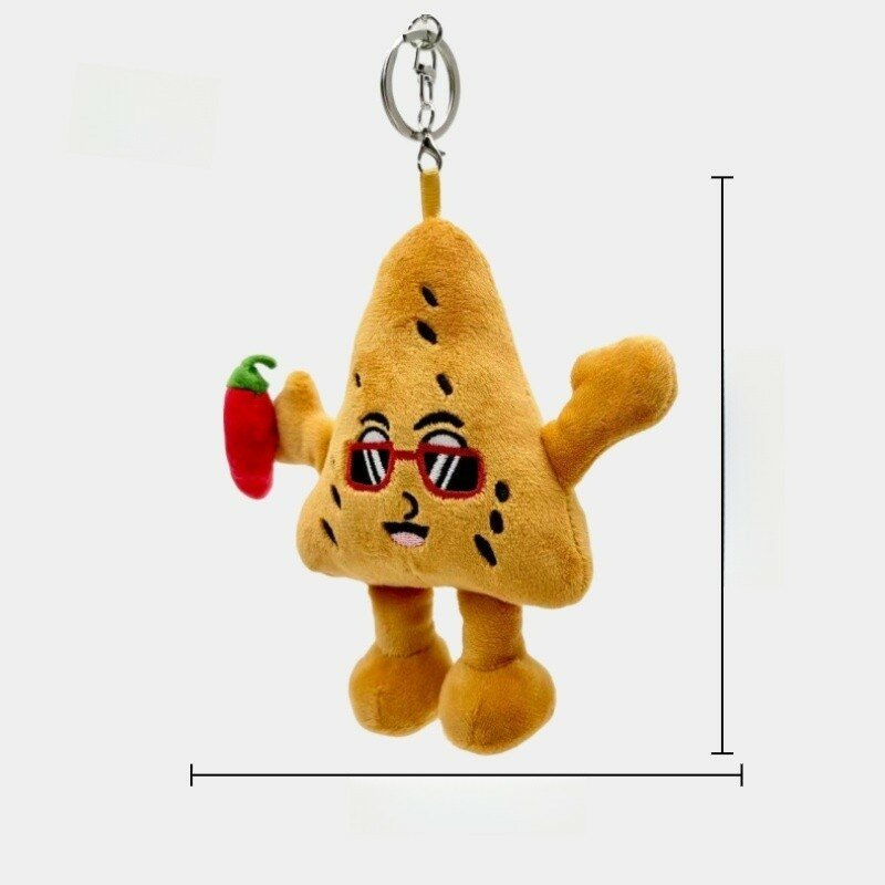 Кава плюш игрушка короткий ворс дизайн для подарка и коллекции чили