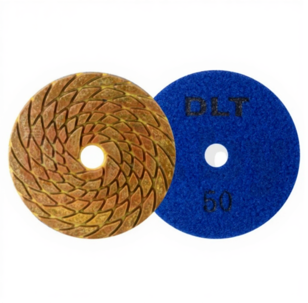 Алмазный гибкий шлифовальный круг DLT №17, 100мм, #50, арт. 1474