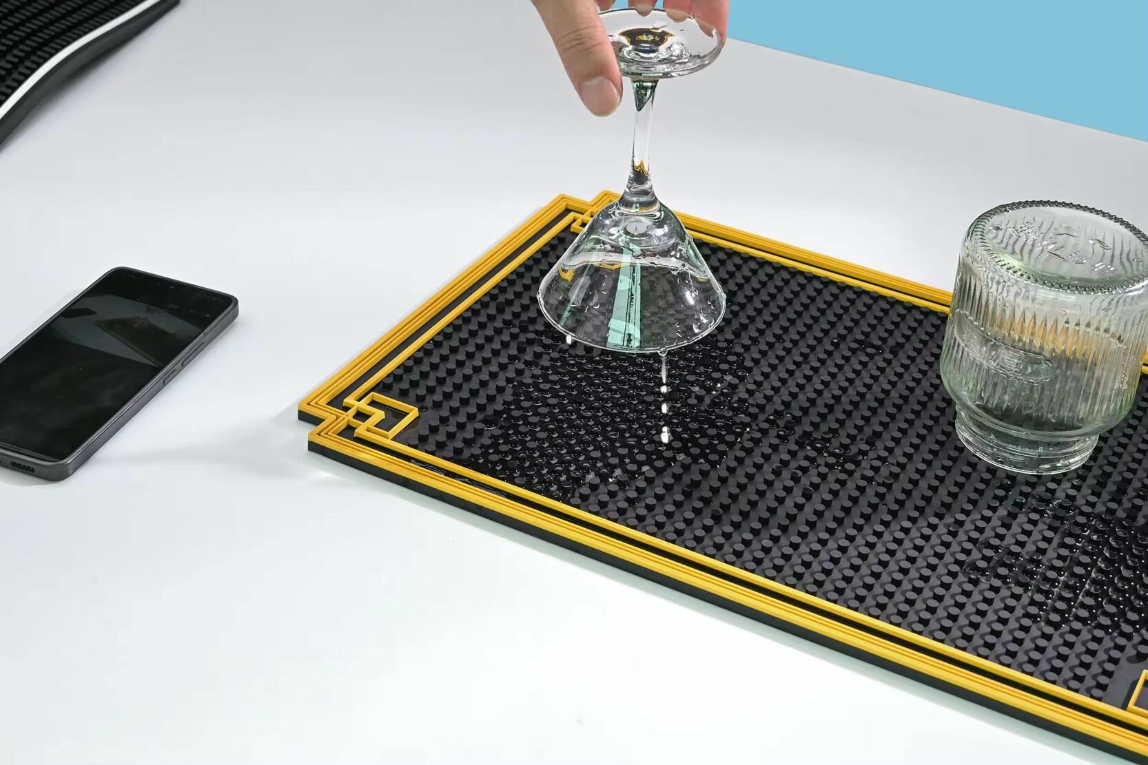 Барный кухонный коврик 45x30 см, Gold Line, 1 шт.