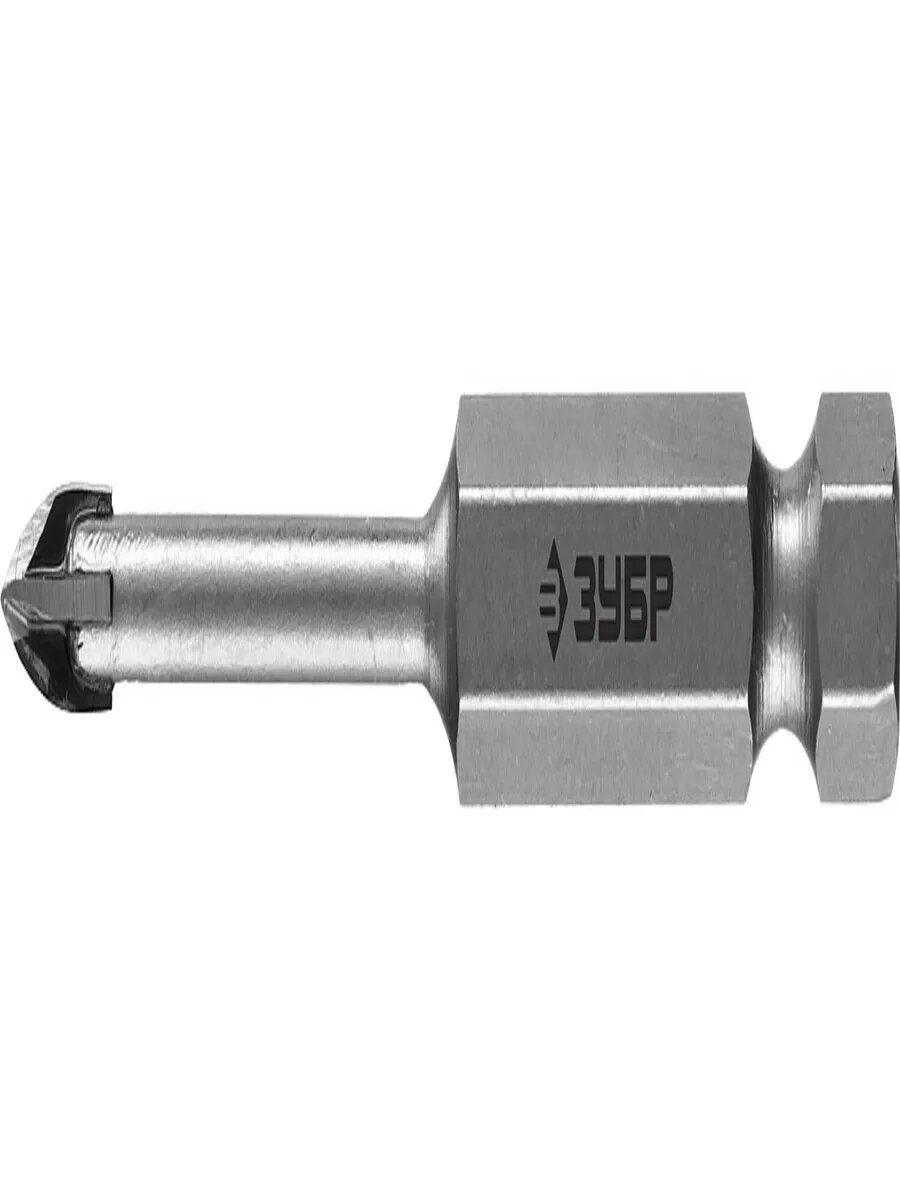 4 мм, 4х кромка, HEX 1/4, Сверло по стеклу и кафелю, Профес