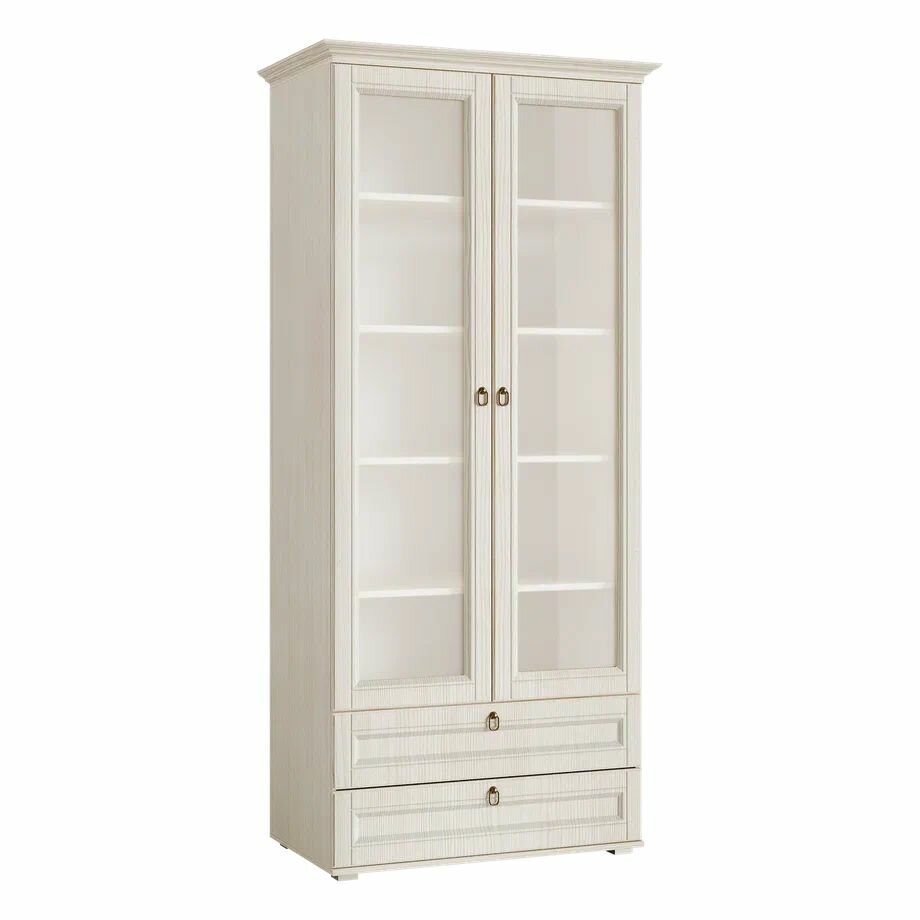 Шкаф со стеклом Престиж-1 900х2150х528 (Сандал светлый) МИФ