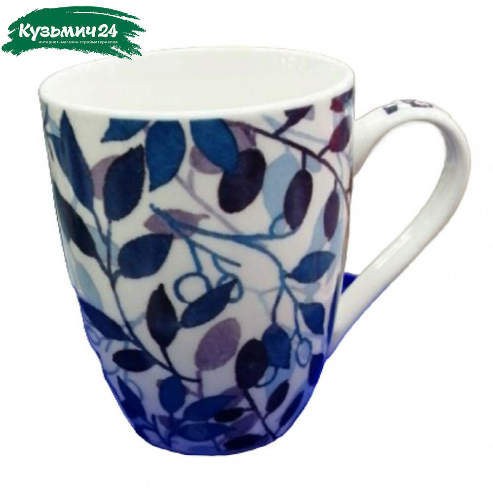 Кружка Сова Листья бочка 340 мл