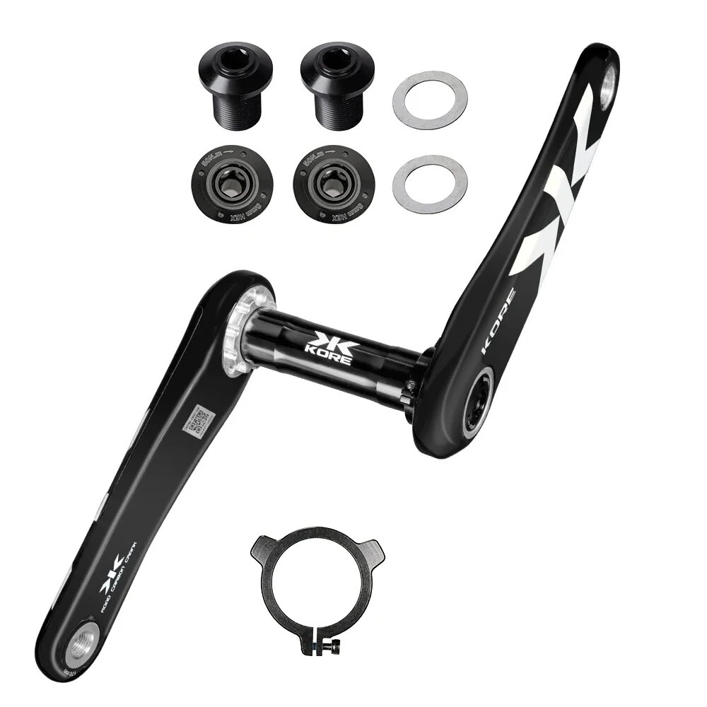 KORE Карбоновые шатуны для шоссейного велосипеда 165/170/172.5 мм 172,5 мм, 24mm