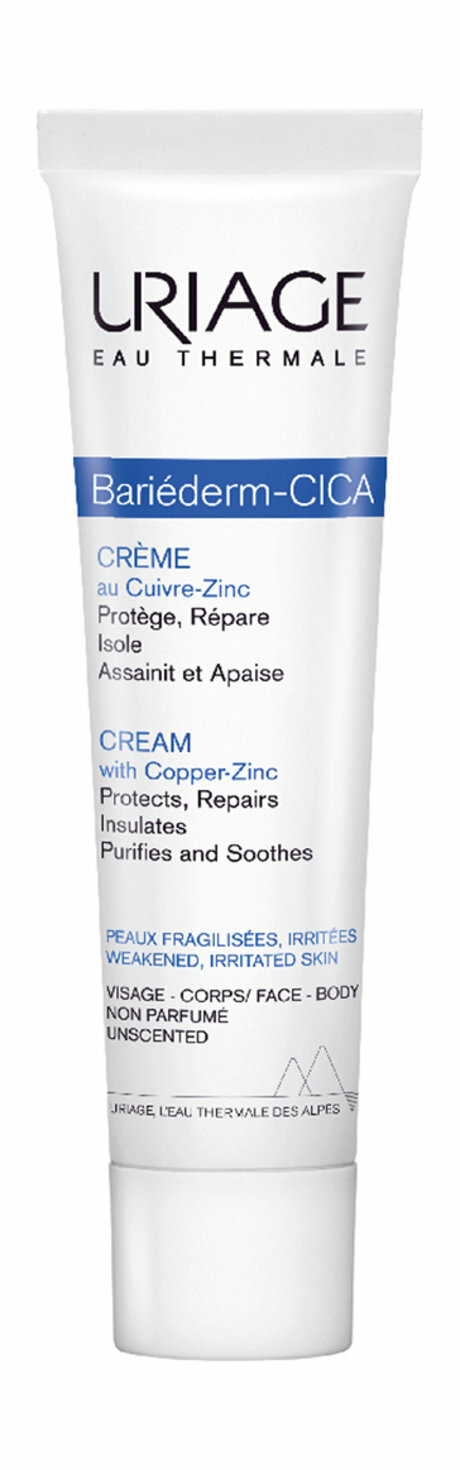 Uriage Bariederm-Cica Cream with Copper-Zinc Крем для тела с медью и цинком | 40 мл 40мл