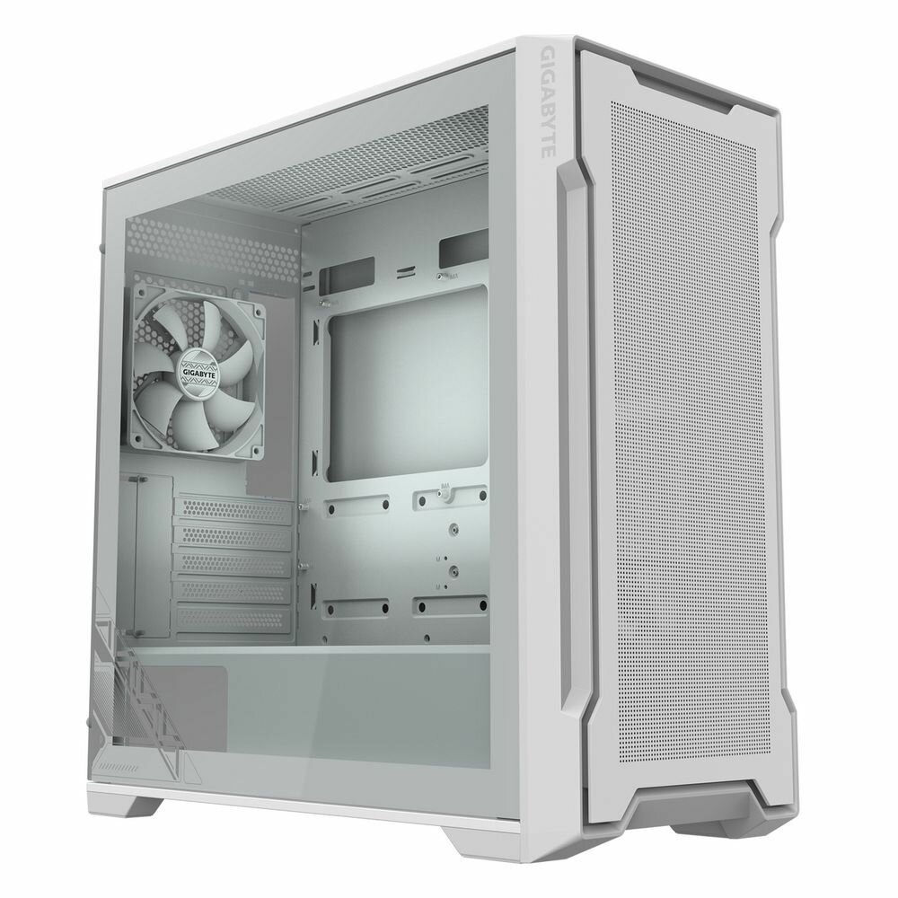 Корпус Gigabyte C102GI Glass Ice, White, MidTower, mATX GB-C102GI без БП, белый