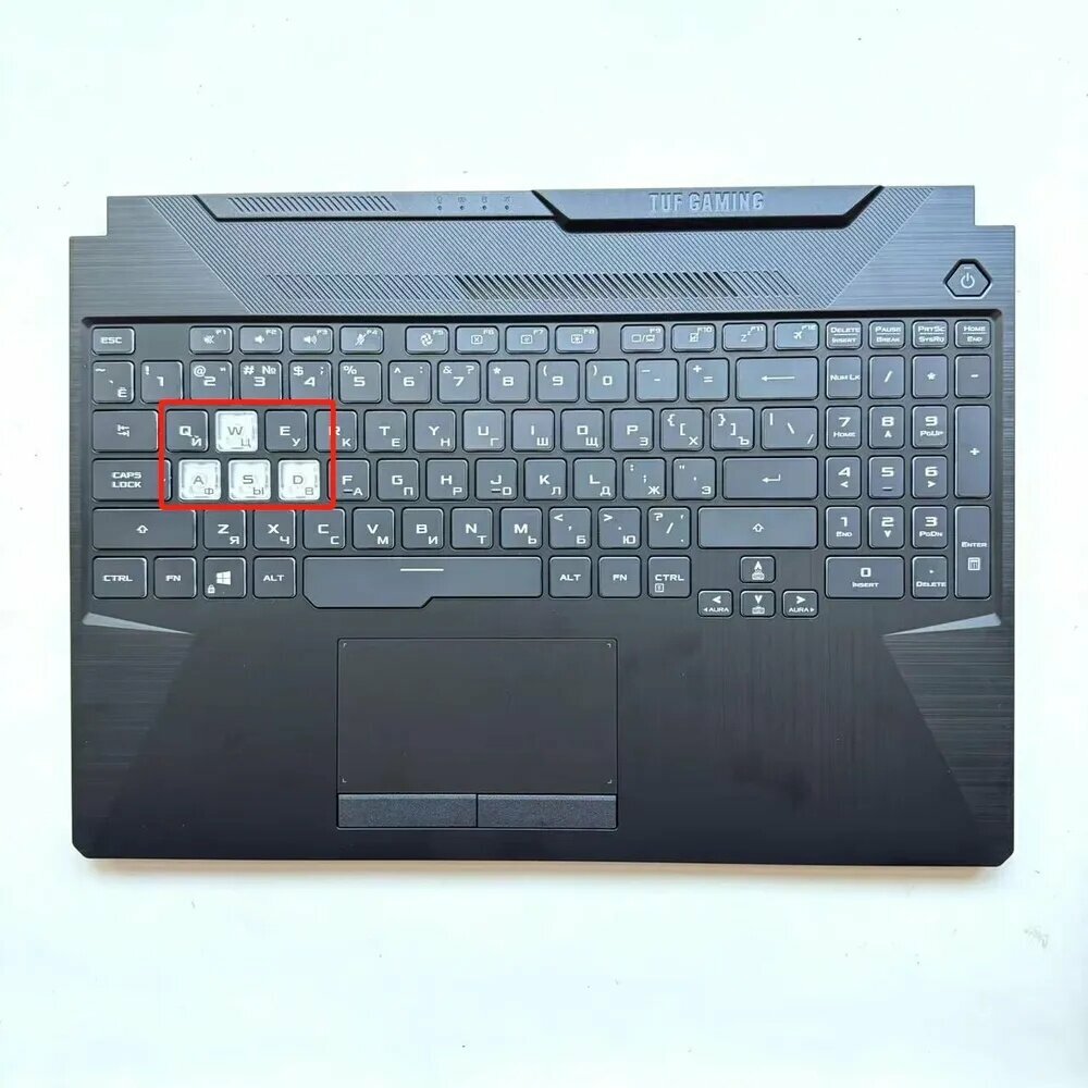 Новая 90W Клавиатура с оболочкой для Asus TUF Gaming A15 FX506 FX506U FX506IH FX506L FX506LI FA506 FA506Q FA506U Клавиатура с RGB подсветкой