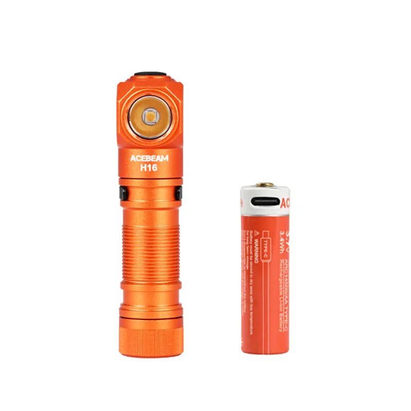 ACEBEAM High CRI H16 налобный фонарь Orange-NW-5000K