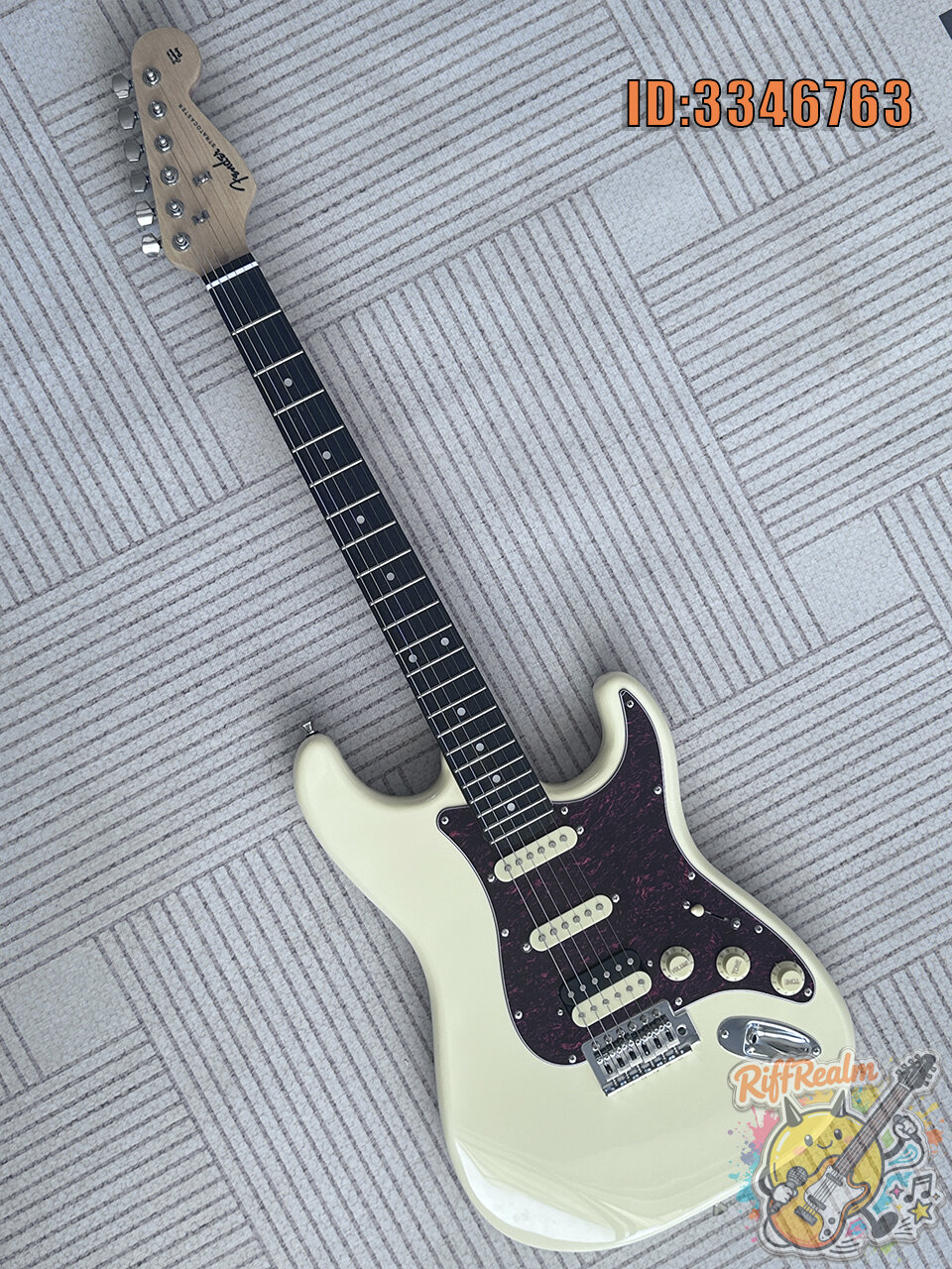 Электрогитара Stratocaster light yellow&black