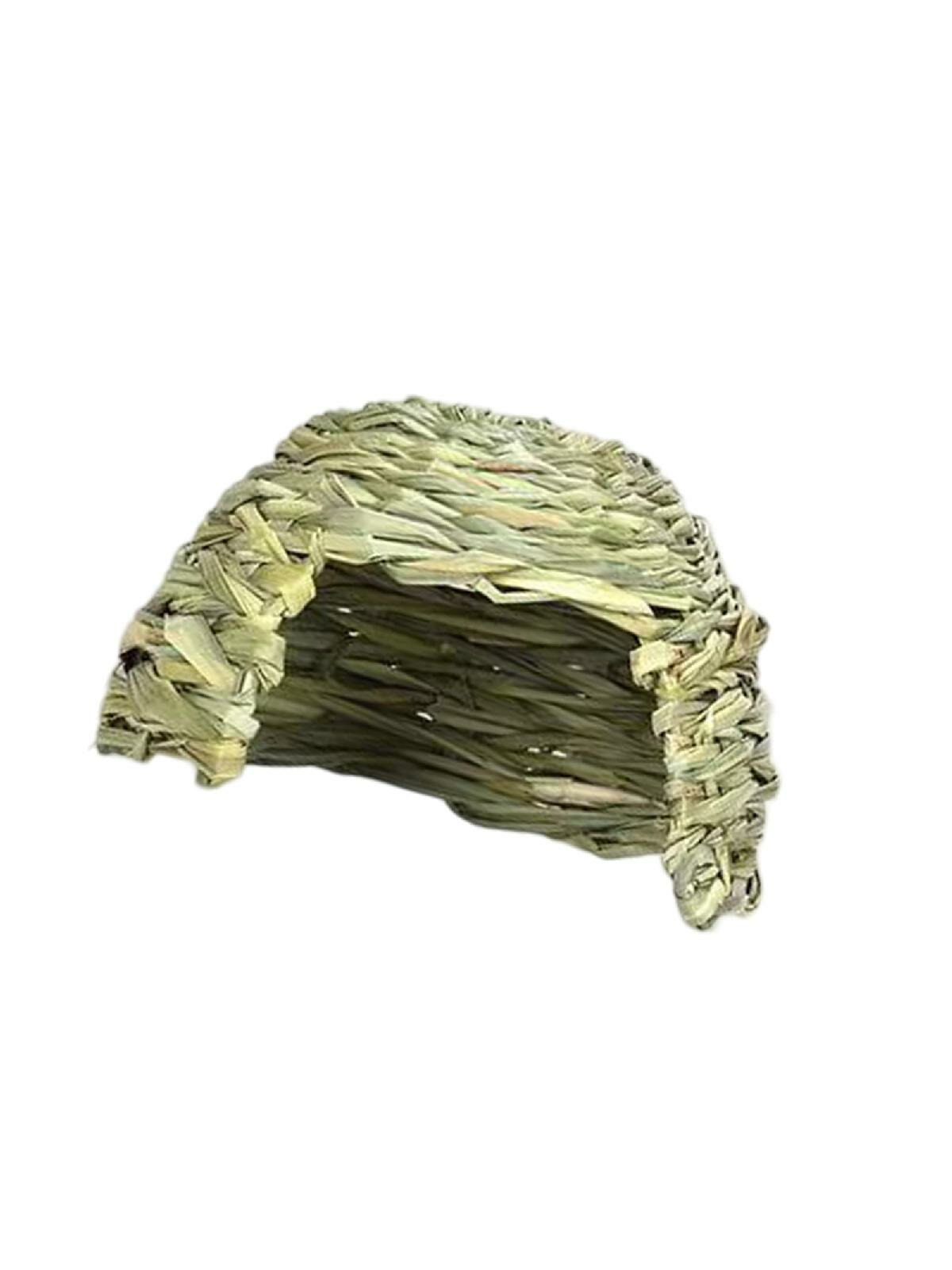 Укрытия для кроликов, Травяной домик, Соломенная пещера, Декорации для игровых домиков для хорьков