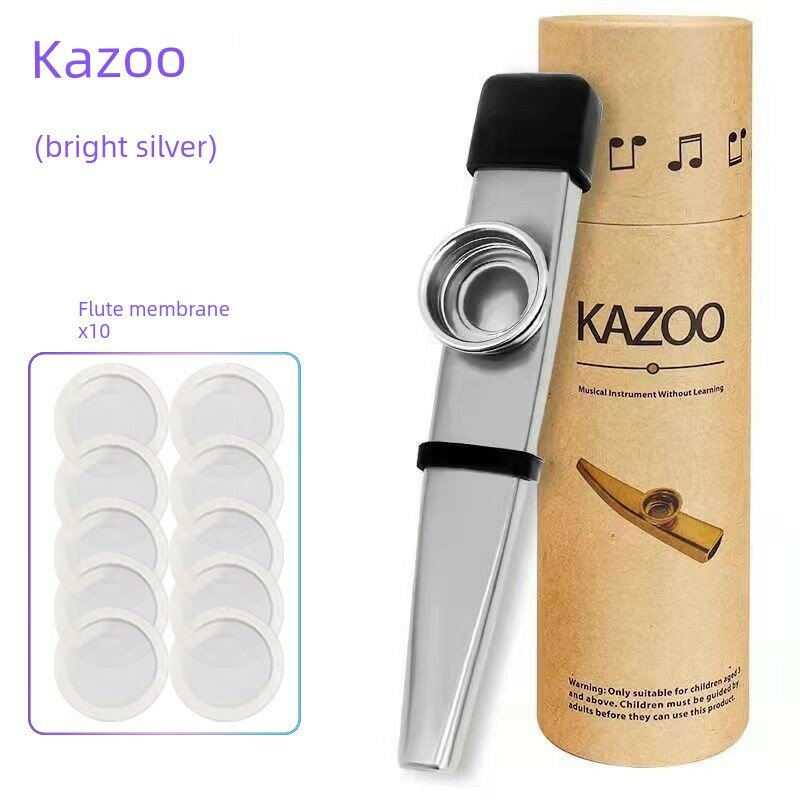 Детский свисток Kazoo, музыкальная игрушка, гармошка для начинающих, игра в начальный уровень, саксофон, тренировка