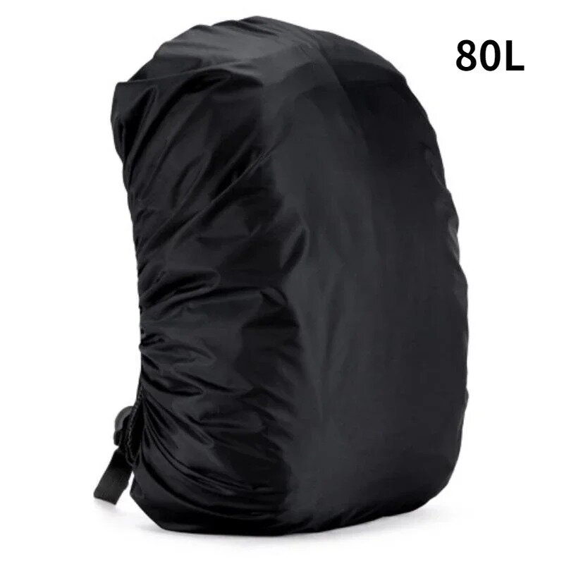 Наружная сумка 35L-80L, водонепроницаемая, с дождевиком и чехлом