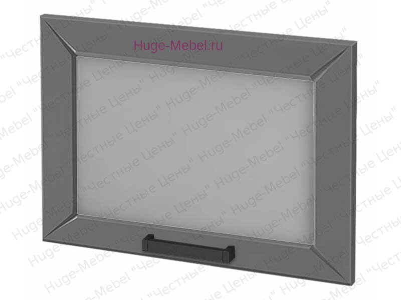 Кухонный фасад Ф-88 холст вулкан (Альфа) Huge Mebel. Ширина 796 Высота 354. Кухонные фасады