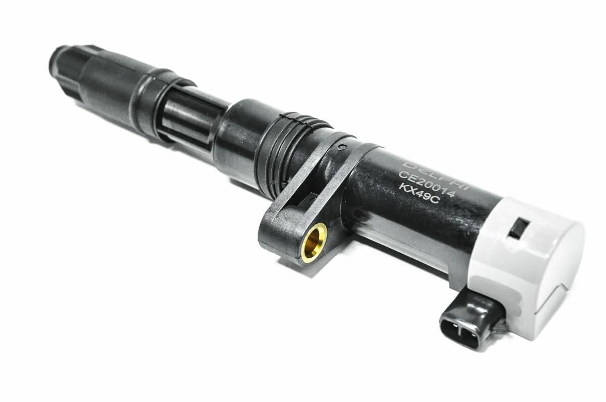 Катушка зажигания DELPHI CE20014-12B1 индивидуальная Opel Vivaro 2.0-16v 8-01-, Renault Clio II 1.4-16v, 1.6-16v, 2.0-16v 9-98-, Laguna, Megane