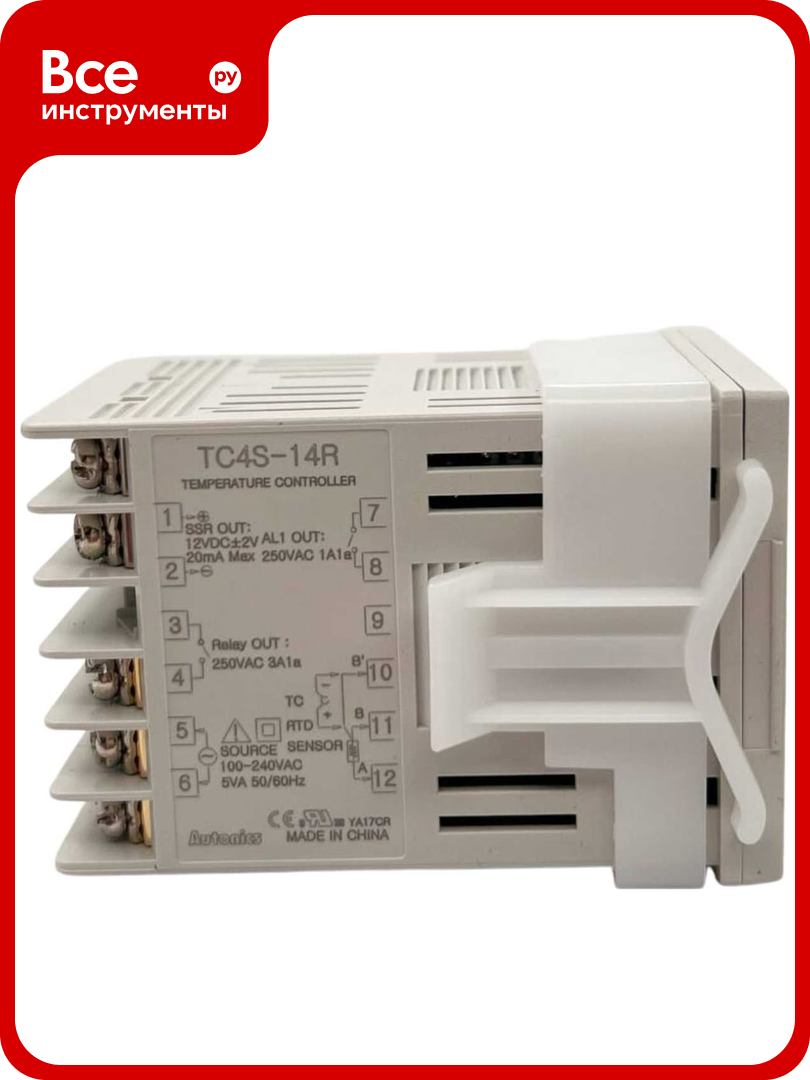 Температурный контроллер Autonicsы с ПИД-регулированием TC4S-14R A1500003968R