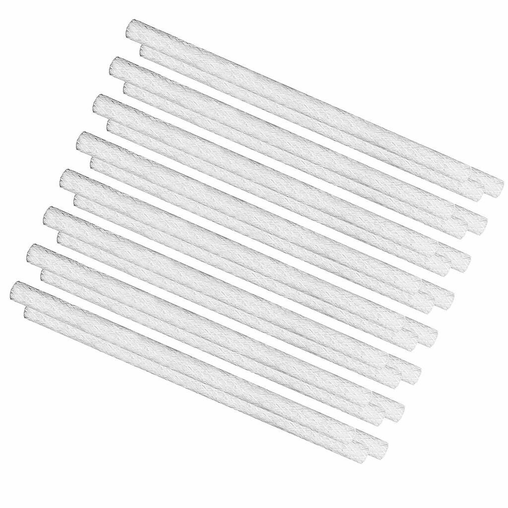 24 шт. сменных фитилей из стекловолокна 1/2 дюйма для факелов из бутылок