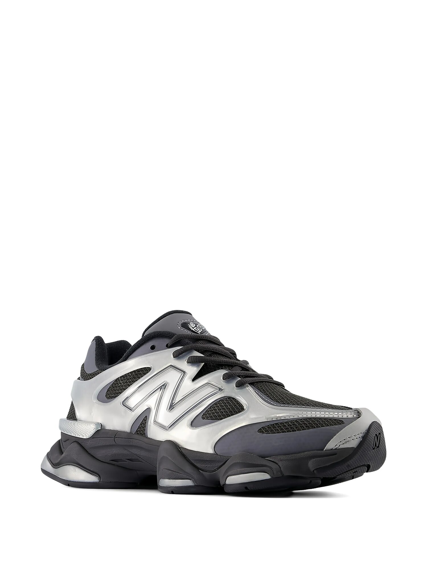 Кроссовки New Balance 9060x Caged Silver Metallic, размер 12 US, grey — фото 1