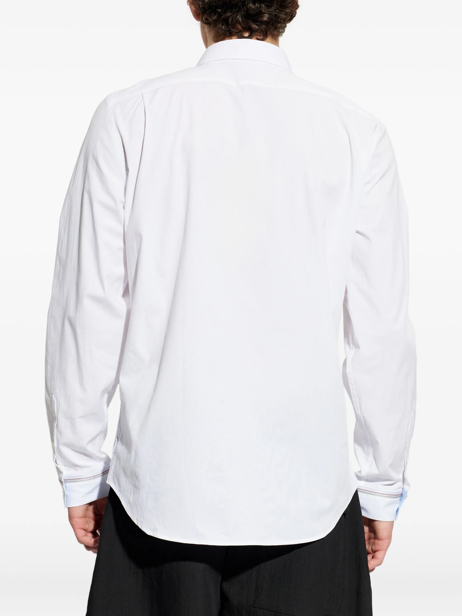 Рубашка Paul Smith Long-sleeve buttoned shirt, размер M, белый — фото 1