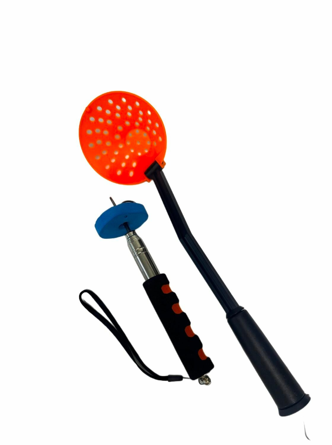 Набор черпак для зимней рыбалки складной и багор; багорик 65 см