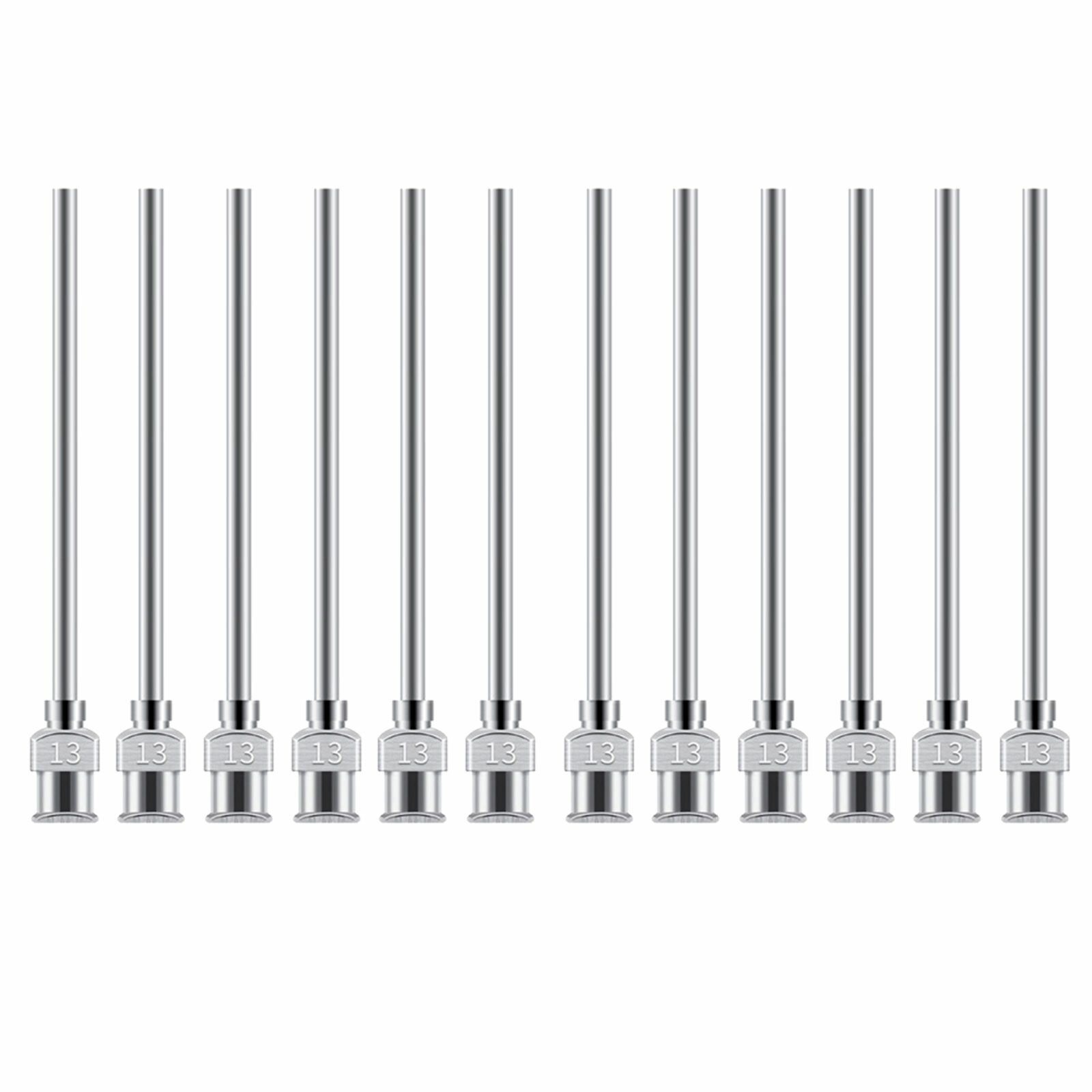 12 игл из нержавеющей стали 50 мм для точного нанесения клея