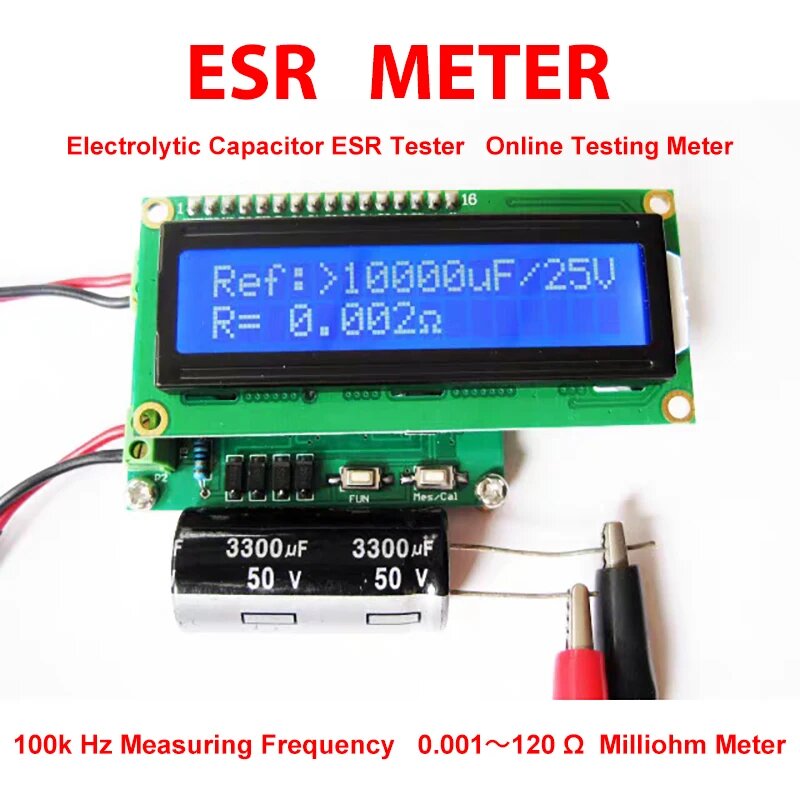 BRIGHTWIN HR200 ESR Тестер Конденсаторов