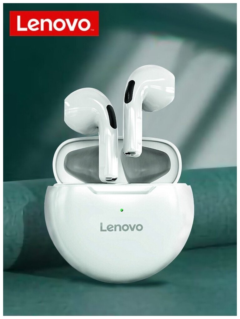 Беспроводные наушники Lenovo HT38 True Wireless, сенсорное управление, 1 вкладыш