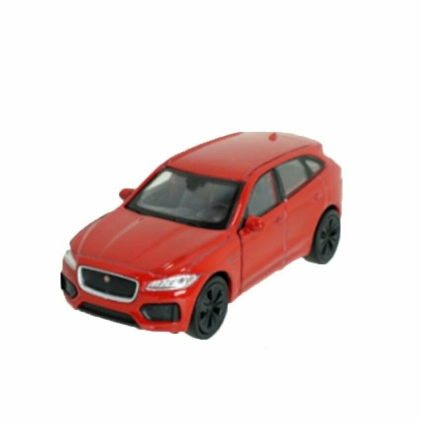 Модель машины 1:34-39 Jaguar F-Pace Welly красный 43726