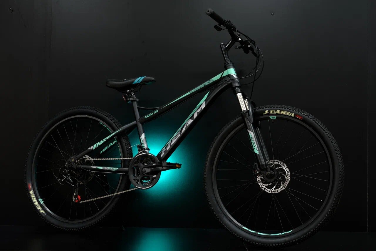 Горный велосипед Heam Omega Черный/синий для мужчин и девушек, а также подростков, рост 155–175см