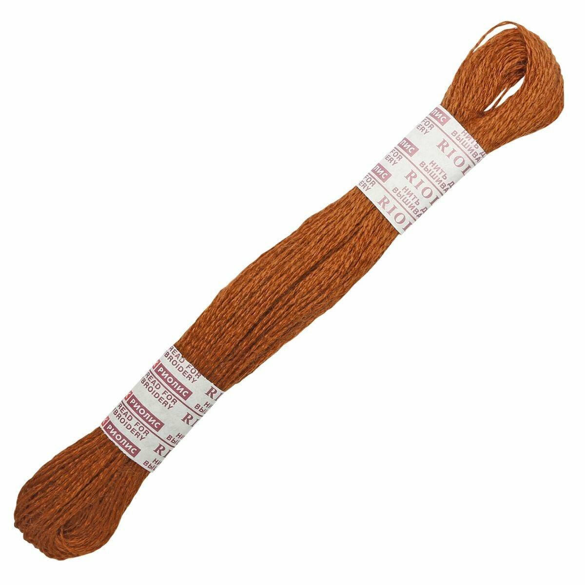 Мулине нитки для вышивания Риолис, 20 м*10 шт (шерсть, акрил), цвет 840