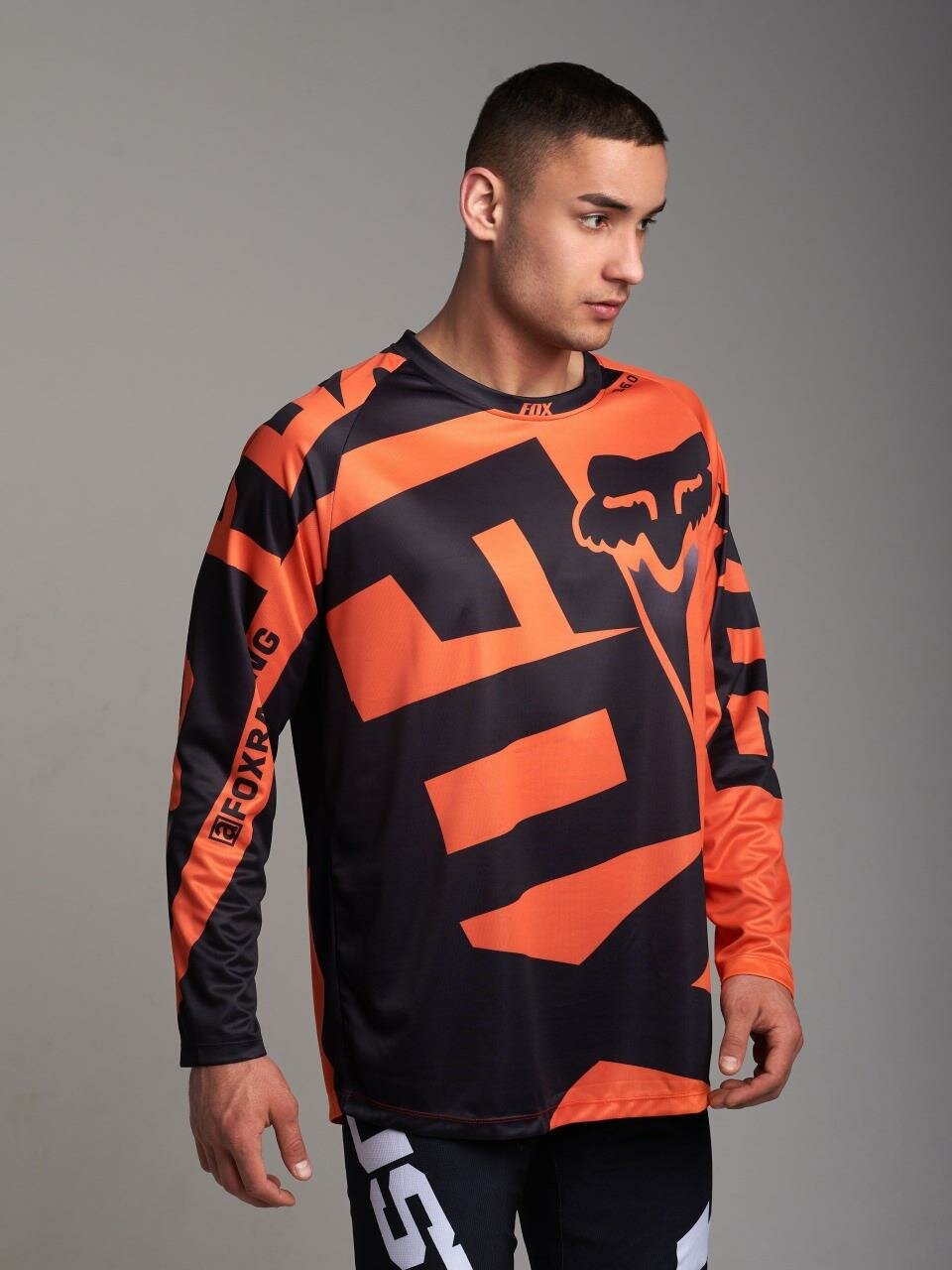 Мотоджерси мужская для мотокросса с длинными рукавами FOX FX20-2