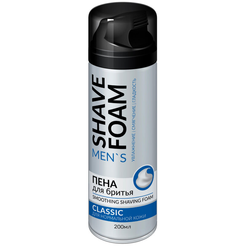 Пена для бритья Shave Foam Classic для нормальной кожи 200 мл 1908878 102072
