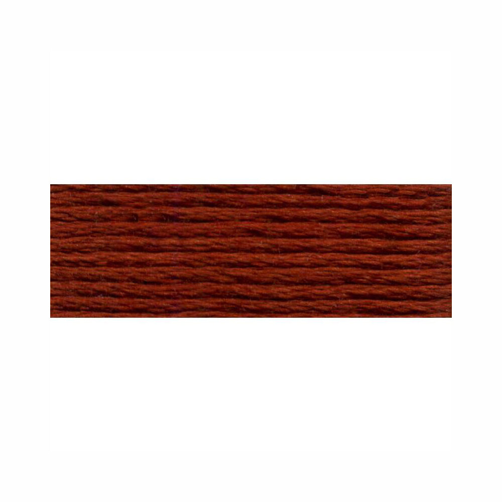 Мулине "DMC" 100% хлопок 8 м №0918 т. терракот