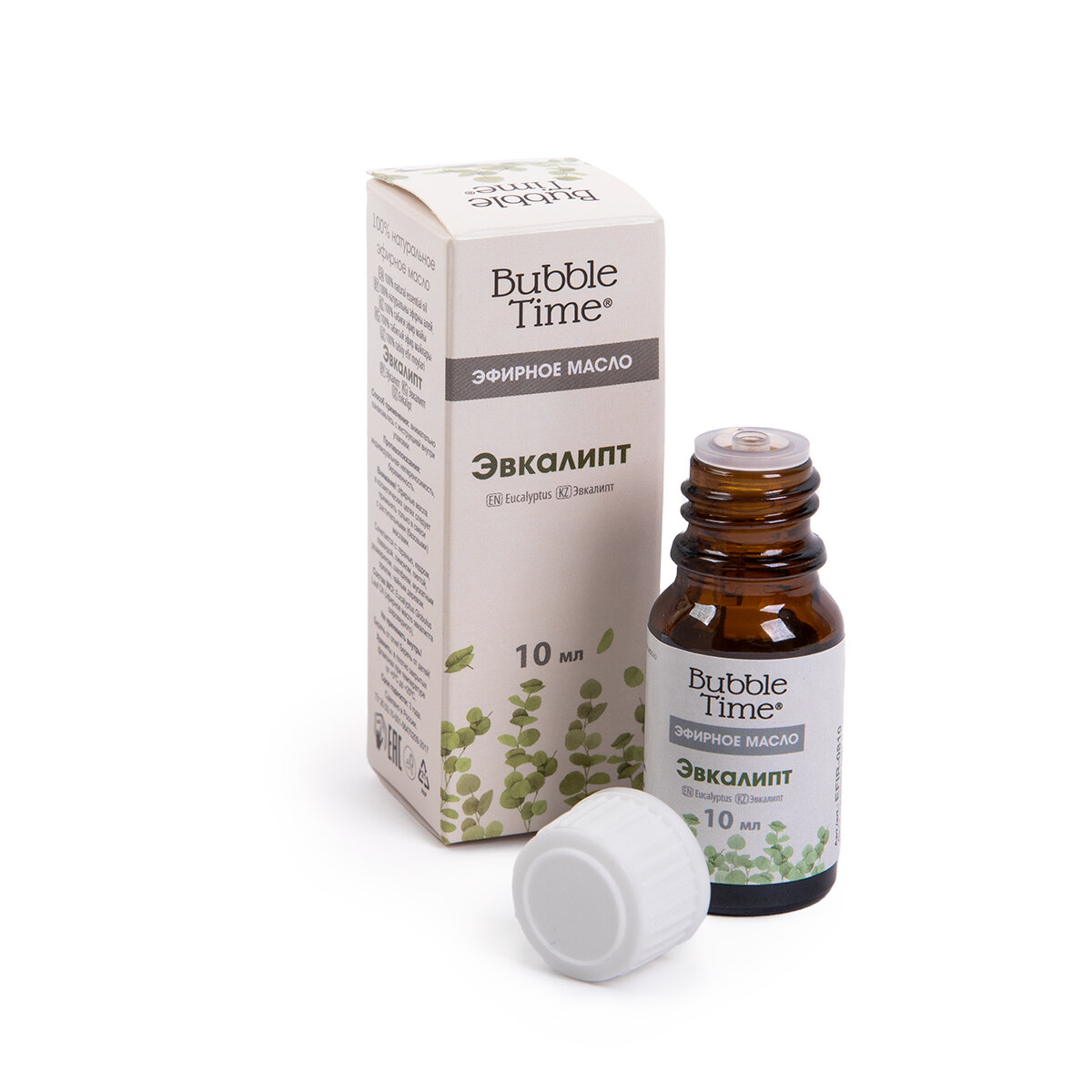 BUBBLE TIME EFIR-0810-SR25 Эфирное масло Эвкалипт 10 млприродный аромат для дома