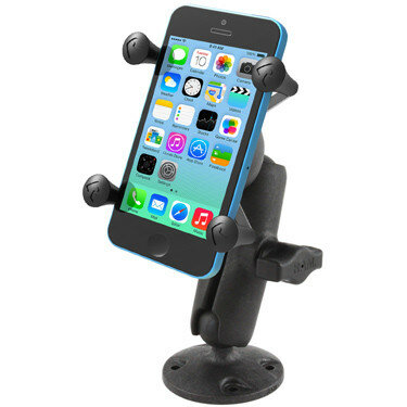 RAP-B-138-UN7U крепление RAM X-Grip для 4"-5,5" смартфонов, муфта 95 мм круг, шары 25 мм, композит