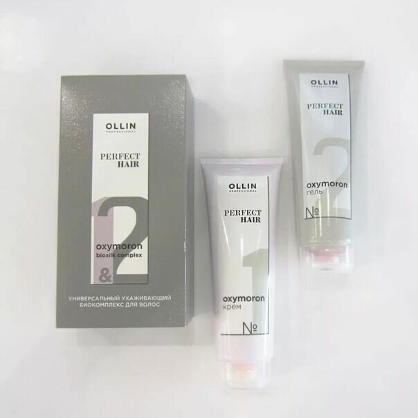 Универсальный ухаживающий комплекс OLLIN PERFECT HAIR OXYMORON, 2х250мл