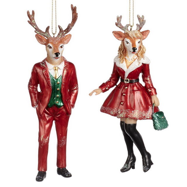 Набор елочных игрушек Christmas Eve Dinner 14 см, 2 шт, подвеска, Goodwill (Гудвилл), TR23218-набор