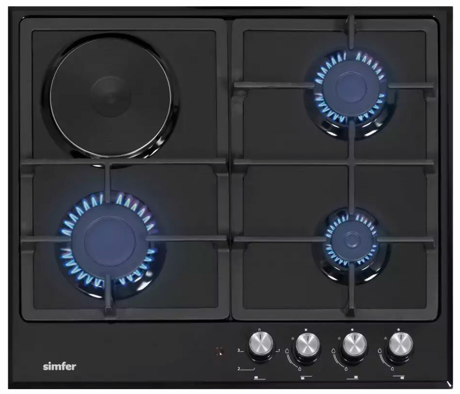 Комбинированная варочная панель Simfer H60V31B516
