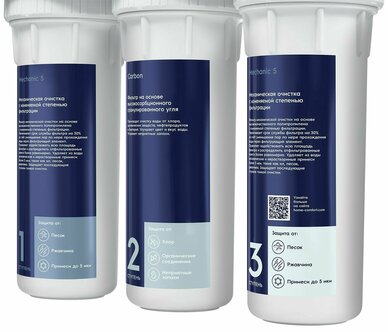 Характеристики модели Фильтр под мойкой Electrolux RevOs OsmoProf500 1/ ...