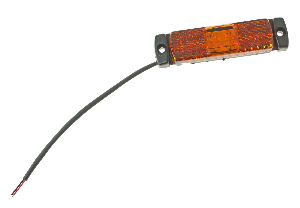 Фонарь габаритный светодиодный желтый (аналог SCANIA) техавтосвет