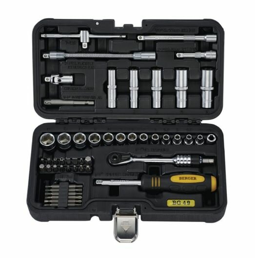 Набор инструментов BERGER BG049-14 профессиональный 49 предмета "гиссен"