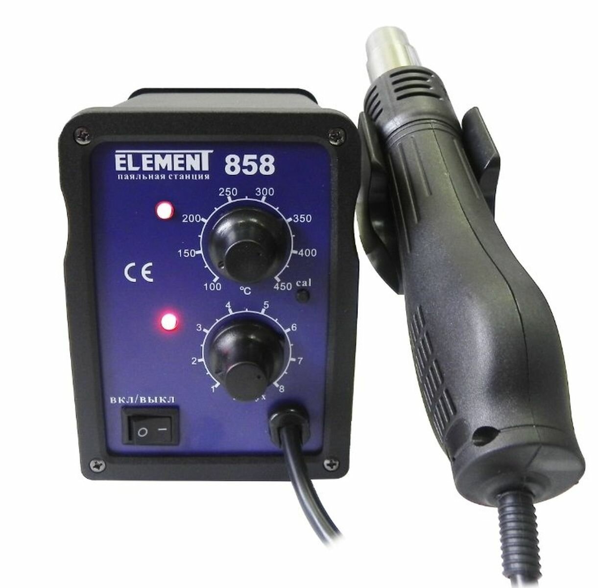 Станция термовоздушная (фен паяльный) ELEMENT 858