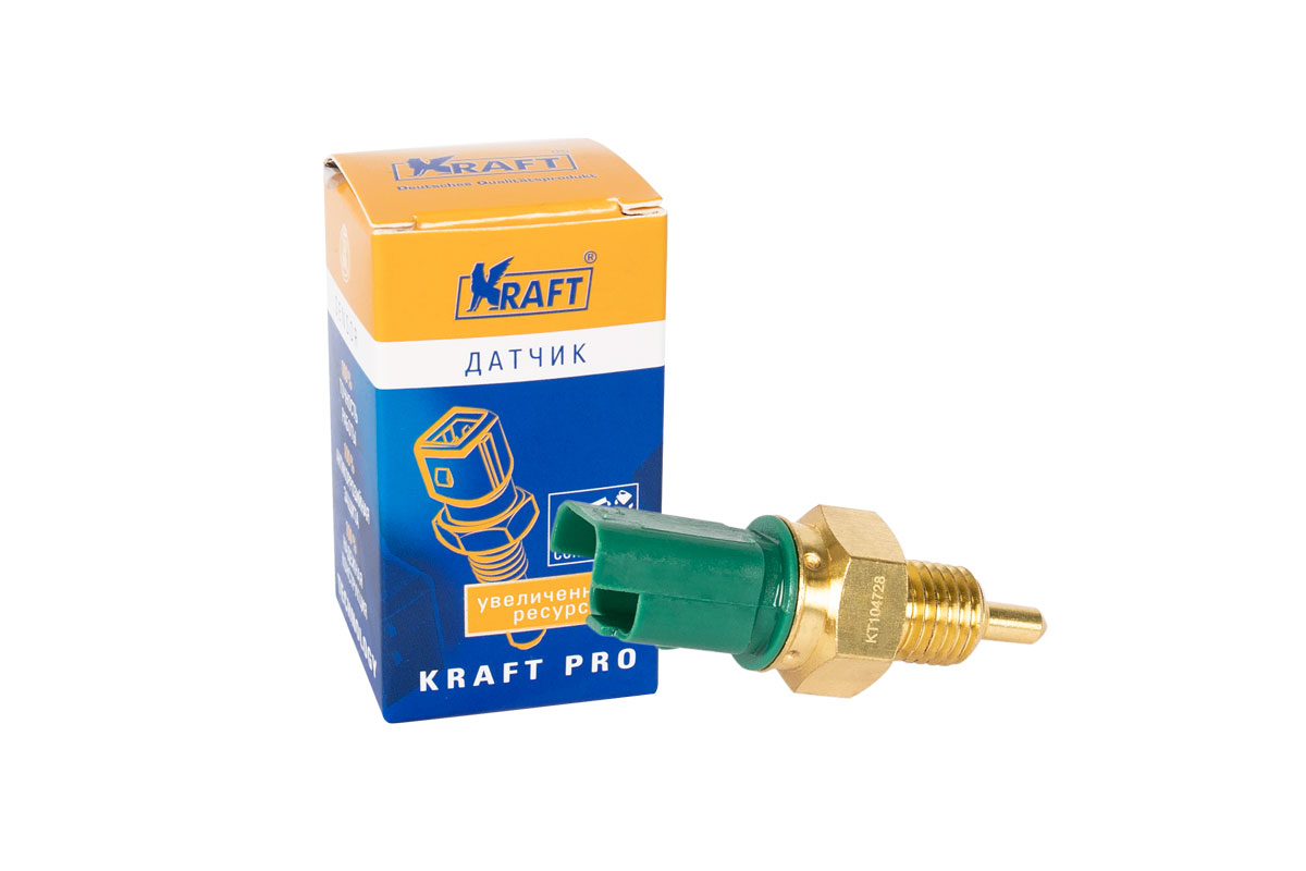 KRAFT KT104728 датчик psa Berlingo (Берлинго) / c3 / c4 / c5 / 206 / 208 / 307 96- темпер. охл. жидкости