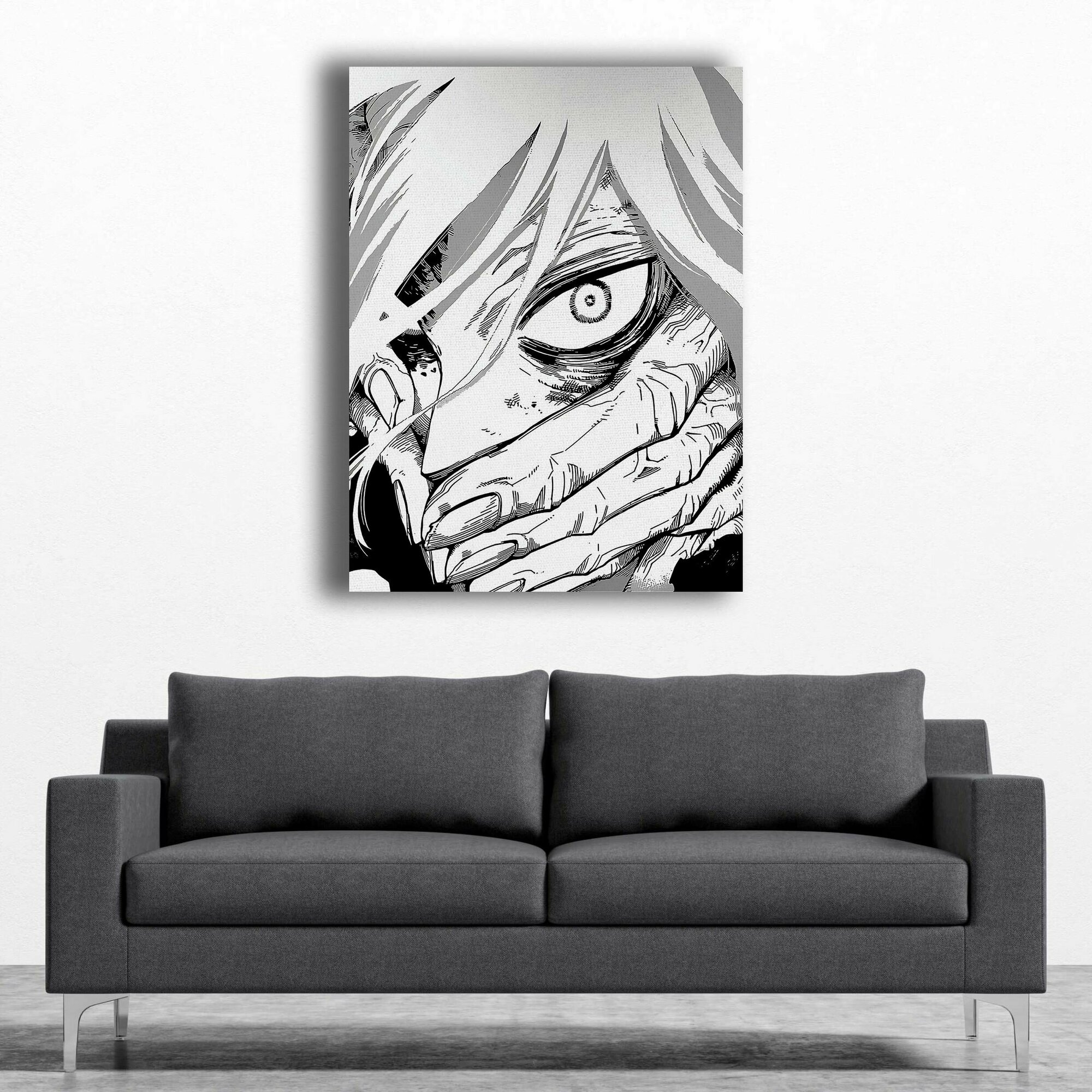 Интерьерная картина на холсте / dead inside / zxc 40*60