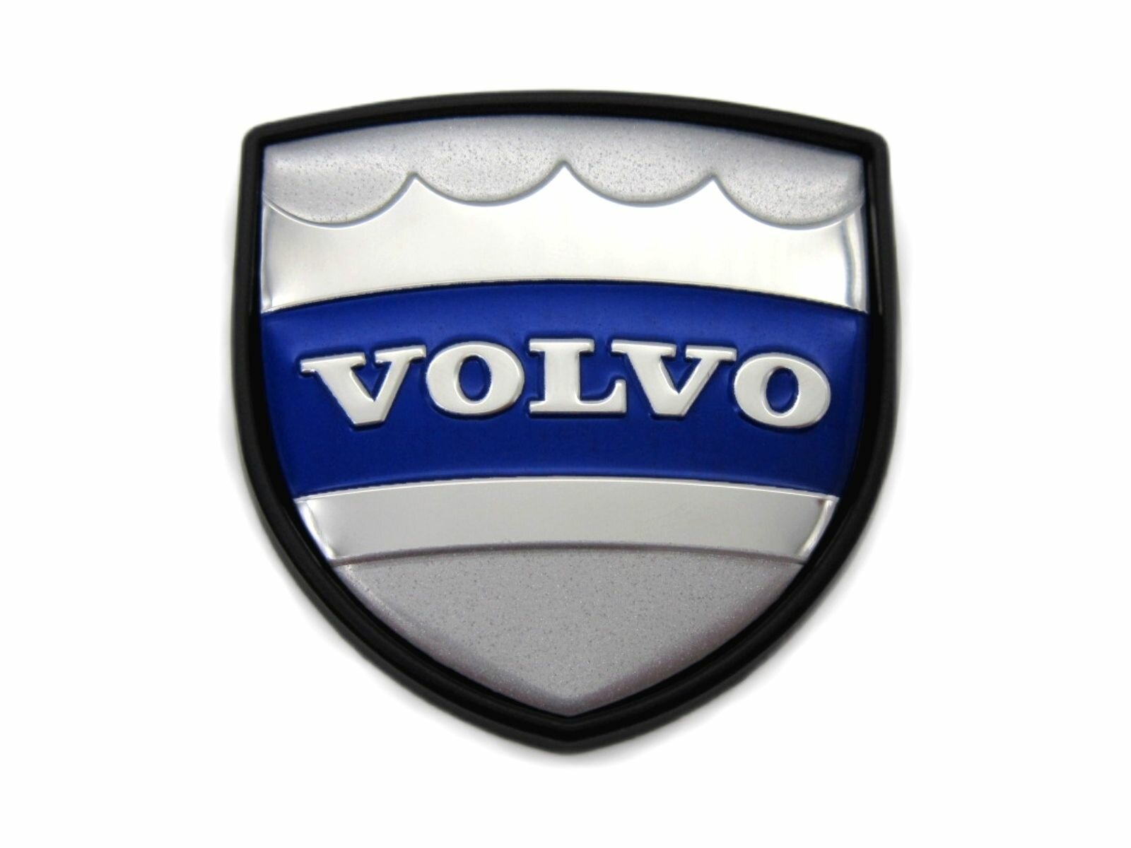 Эмблема Volvo герб металл 39х39 мм