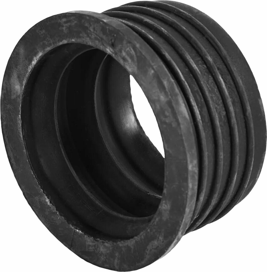 Манжета переходная трехлепестковая дтрд d40x50 мм цвет черный