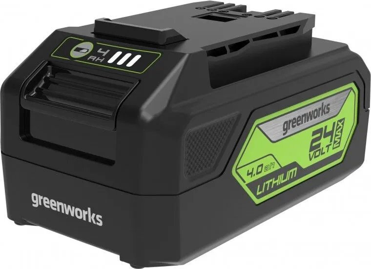 Батарея аккумуляторная GREENWORKS G24USB4, 24 В, 4 Ач, Li-Ion, с USB-разъёмом (2939307)