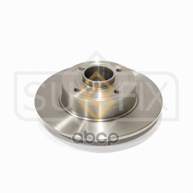 Диск тормозной невентилируемый задний (240x8) NISSAN Note(E11) 05-1, RENAULT Clio III 05-11 / Megane 96-12 / Modus 04-06 / Tw.